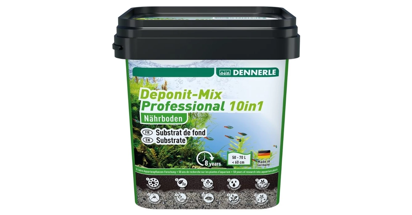 Dennerle Deponit Mix Professional 10in1 növény táptalaj 2,4 kg - Aquanet.hu