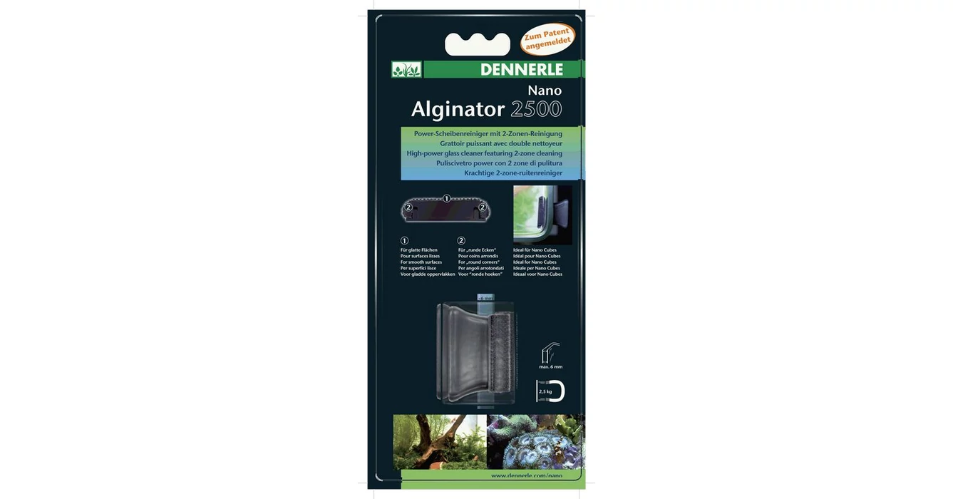 Dennerle Nano Alginator 2500 mágneses algakaparó