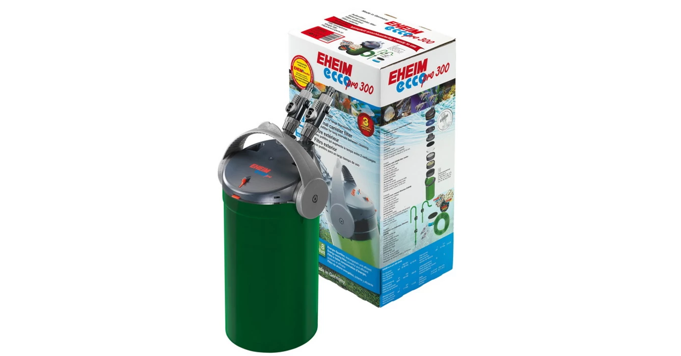 Eheim Ecco Pro 300 külső szűrő töltettel