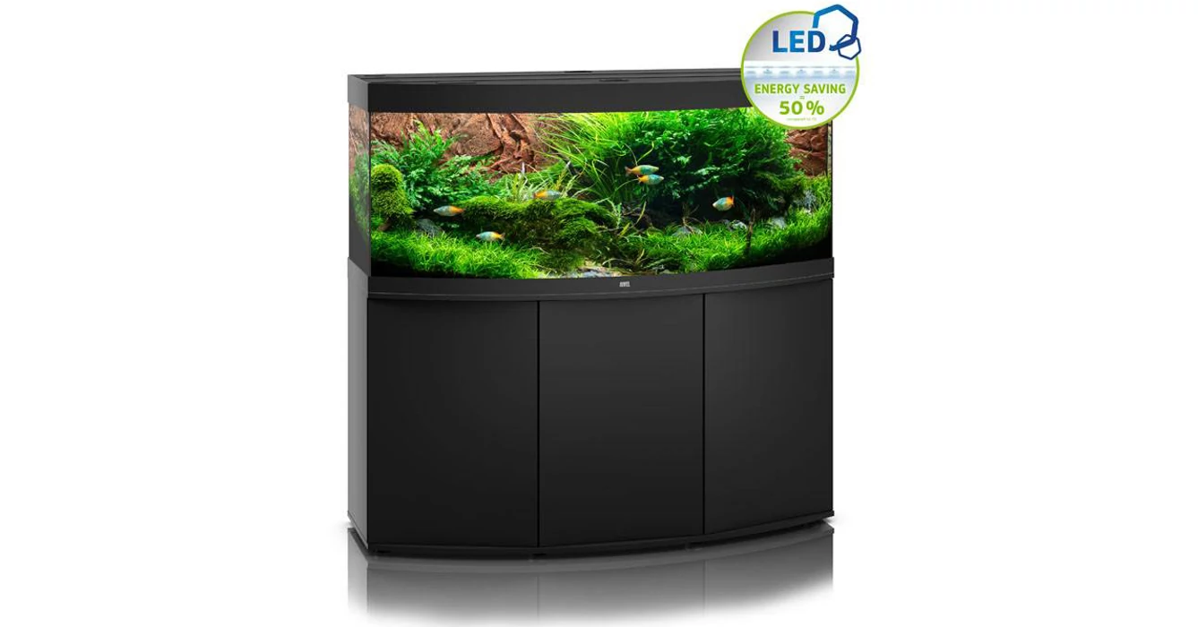 Juwel Vision 450 LED akvárium szett bútorral fekete - Aquanet.hu